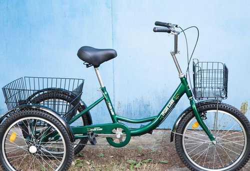 Вместительный трехколесный велосипед для взрослых