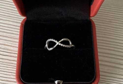 Серебряное кольцо женское " Бесконечная Любовь"