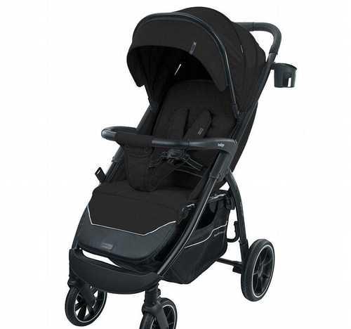 Коляска прогулочная Indigo epica LUX S Чёрный