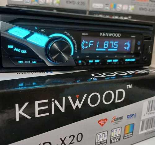 Магнитола 1 din kenwood новая