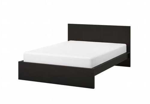 Кровать IKEA malm мальм 140х200 с матрасом