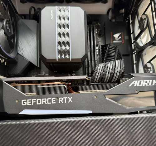 Видеокарта RTX 3070ti aorus master