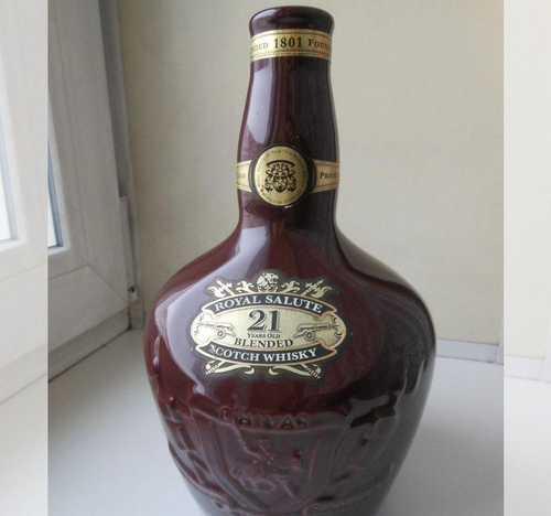 Бутылка от виски Chivas Brothers Royal Salute 21 Y