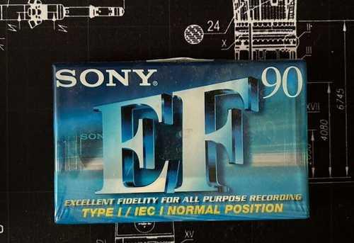 Новая запечатанная кассета Sony EF 90