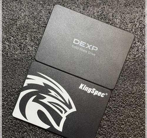 Новые SSD 128GB 256GB Dexp KingSpec