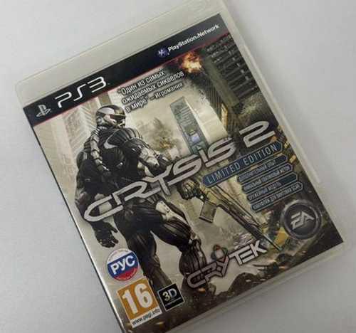 Диск PS3 Crysis 2 Лицензия