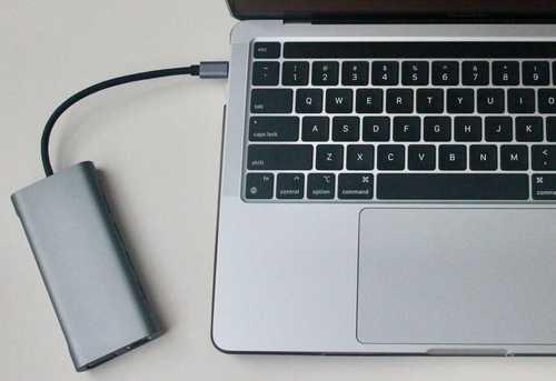 Переходник 11 в 1 Type C для Macbook USB-адаптер