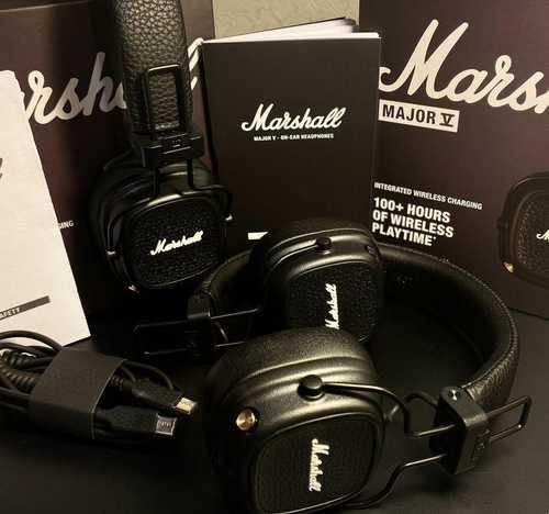 Наушники marshall major 5 brown