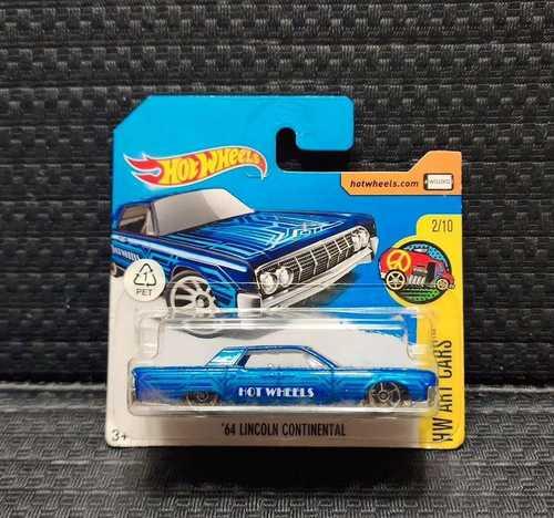 Hot Wheels '64 Lincoln Continental / Art Cars