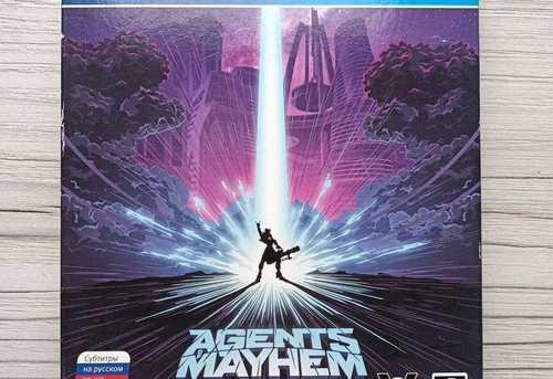 Игра Agents of Mayhem Steelbook на PS4