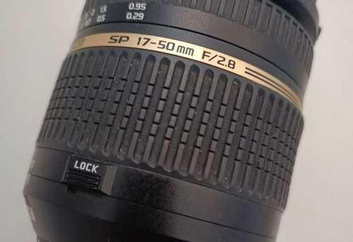Объектив Tamron 17-50mm F 2,8 VC для Nikon б/у
