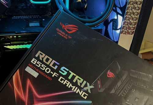 Материнская плата am4 b550 asus ROG strix F-gaming