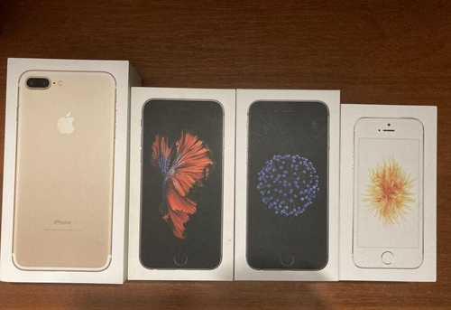 Коробка на iPhone 7 Плюс,6s, 6, SE