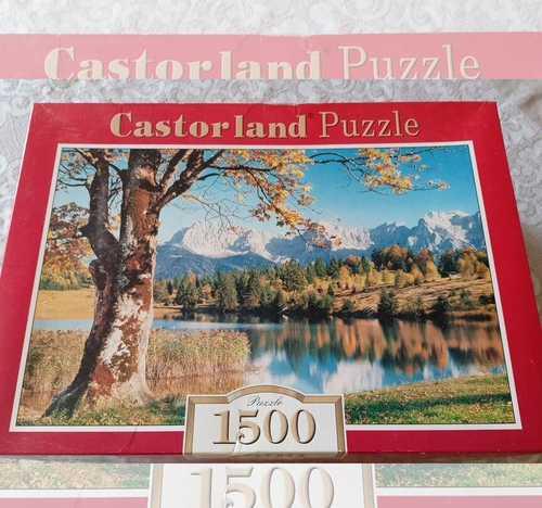 Пазлы castorland 1500 и Step 1000