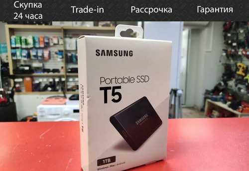 Внешний SSD диск Samsung T5 1тб (MU-PA1T0B)