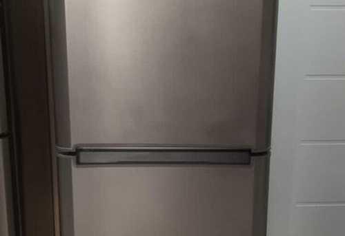 Холодильник серый indesit