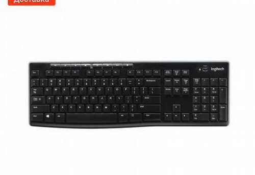 Клавиатура Logitech K270 черный/белый