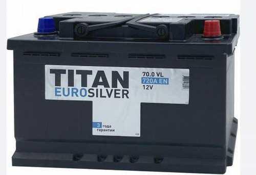 Аккумулятор 70 Ач Titan Eurosilver 720А