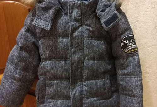 Куртка зимняя на мальчика р. 116 б/у