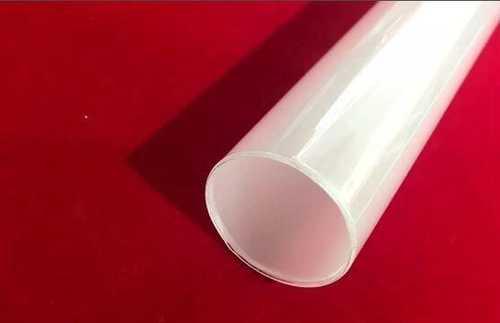 Труба поликарбонатная, молочная 120х2 (L-2м)