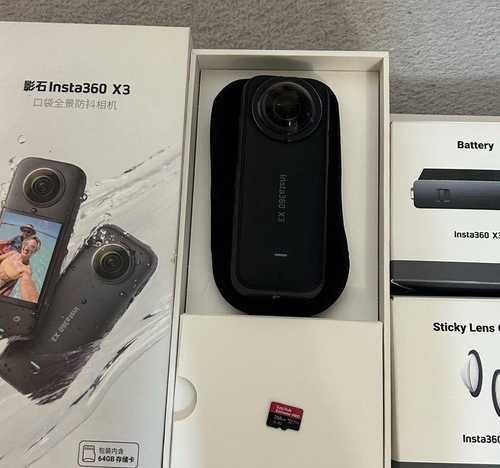 Экшн камера insta 360 x3