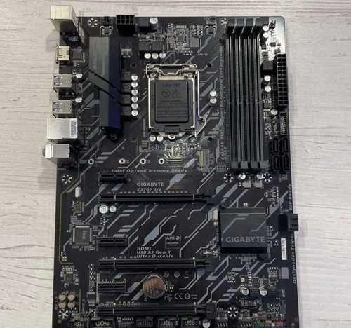 Материнская плата gigabyte z370p d3