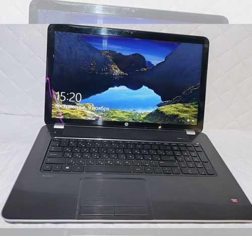 17.3" HP Pavilion 17-e109sr, A10, RAM 8 ГБ, 500 ГБ, Radeon HD 8670M