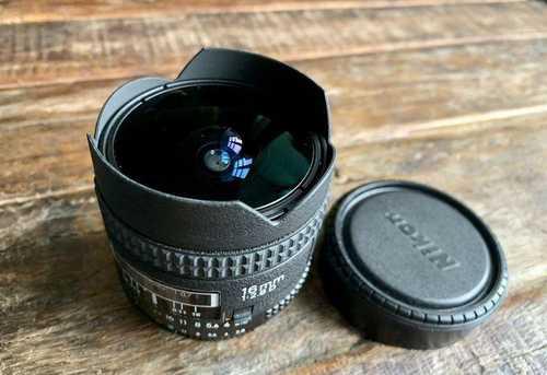Объектив Nikon AF Fisheye Nikkor 16mm, 1:2.8D