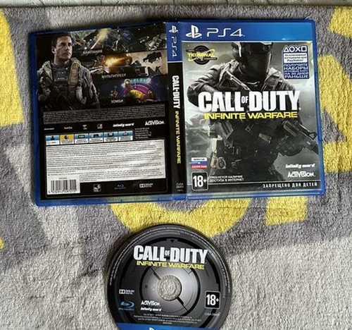 Диск на PS4 PS5 Call of Duty Infinite Warfare