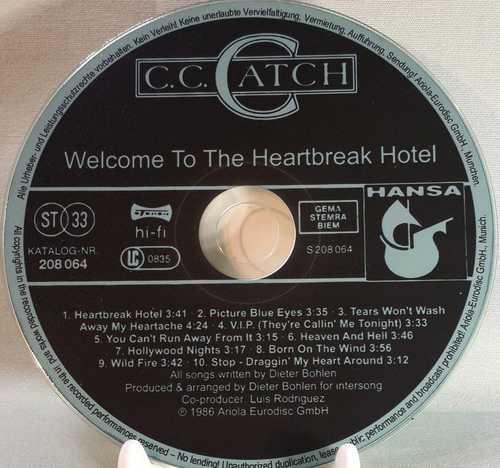 C. C. Catch (коллекция CD)