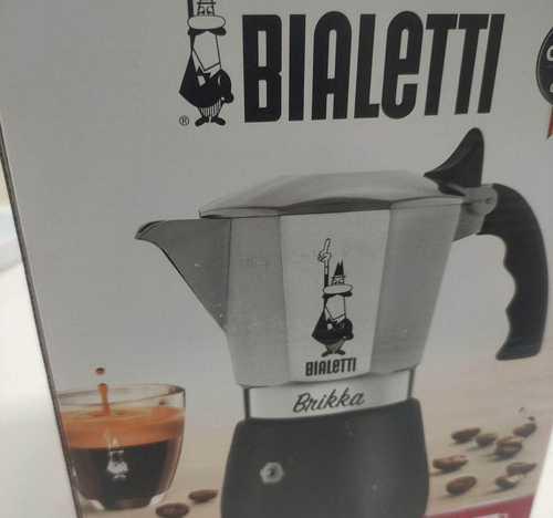 Гейзерная кофеварка Bialetti Brikka 7314 170ml