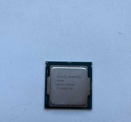 Процессор intel celeron g3900