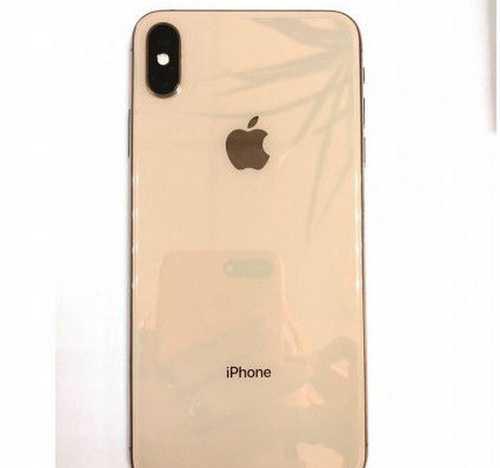 Крышка корпус в сборе iPhone XS Max золотой