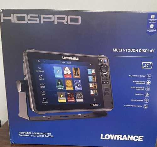 Эхолот lowrance HDS pro 10 HD новый