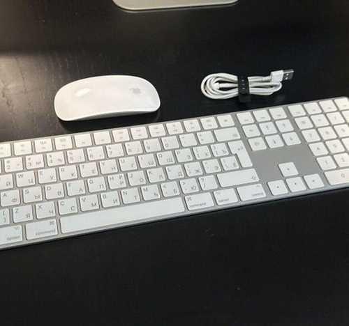 Apple Magic Keyboard A1843 и Magic Mouse A1657