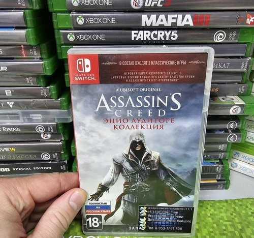 Assasins creed эцио аудиторе nintendo switch