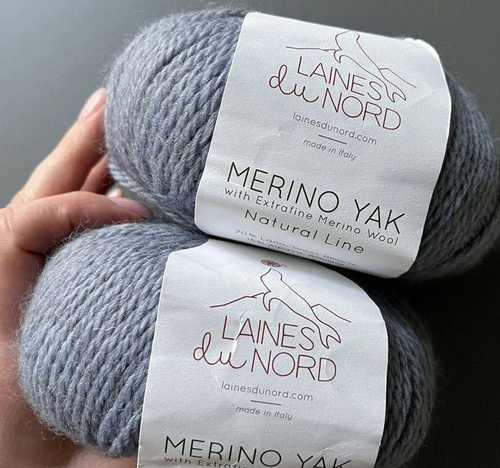 Пряжа Merino yak