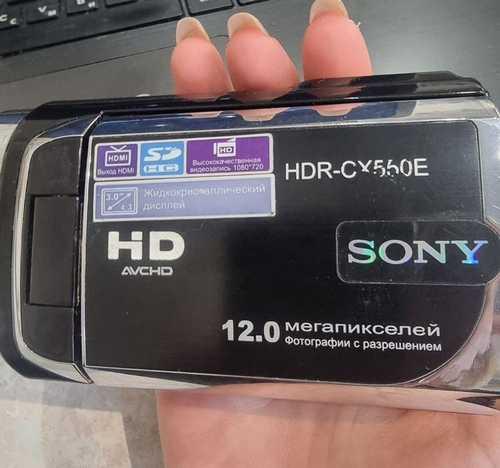 Видеокамера sony hdr cx550e не работает