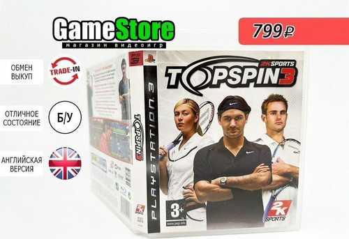 Top Spin 3 Английская версия PS3 б/у