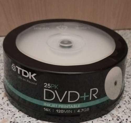 DVD R чистые диски для записи