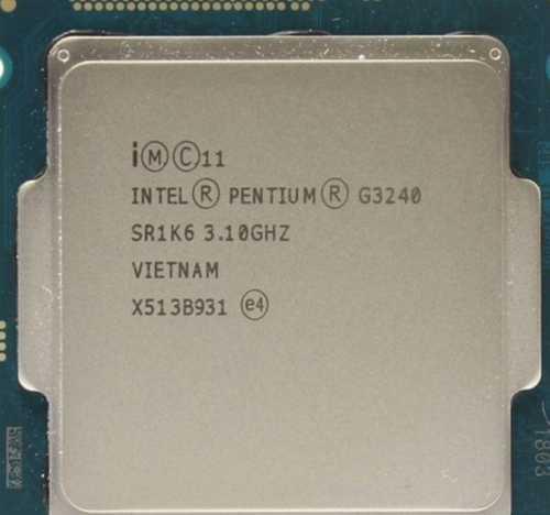 Процессор intel pentium g3240