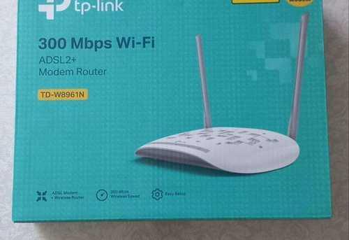 Wifi роутер 300 Mbps adsl2+ TD-W8961N