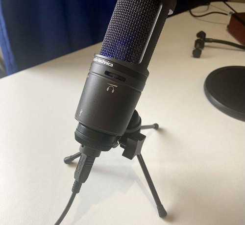 Микрофон audio technica AT 2020 usb+