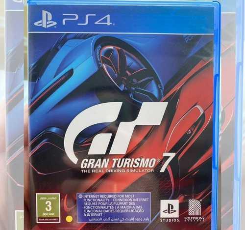 Grand turismo 7 ps4 диск