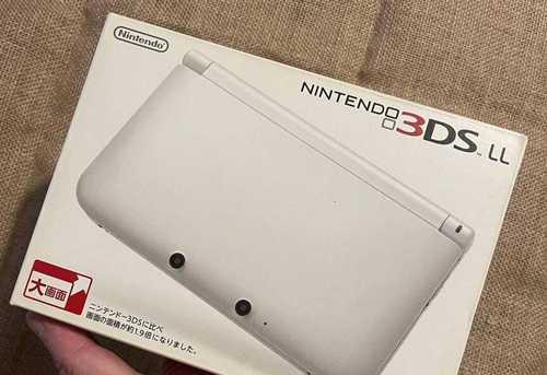 Оригинальная коробка для Nintendo 3DS LL White