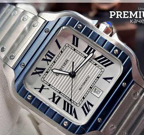 Cartier Santos мужские механические часы