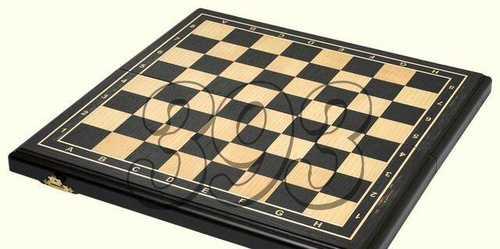 Шахматная доска складная Турнирная (морё (qq45642)