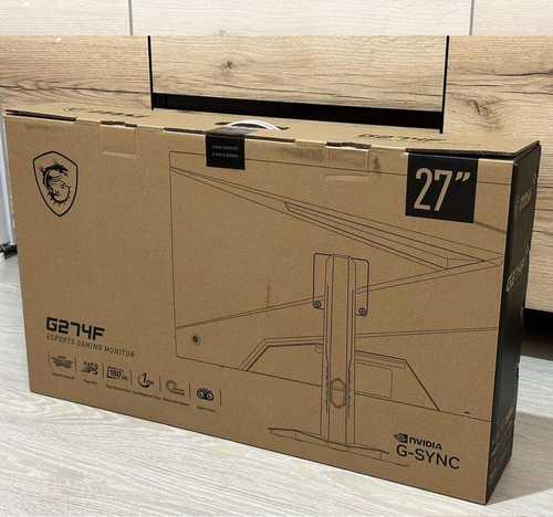 Монитор MSI G274F FHD 180hz