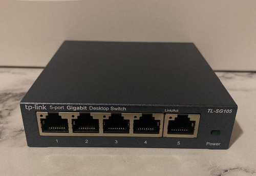 Коммутатор tp link 5 port switch