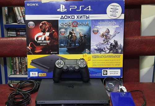 PS4 Slim 2 тб. 35 игр. Прошивка 7.55. Вариант 11